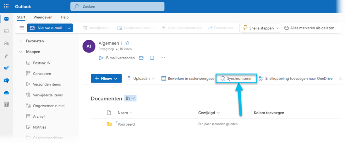 Hoe synchroniseer je een SharePoint groep/site naar Windows verkenner? - Compatible